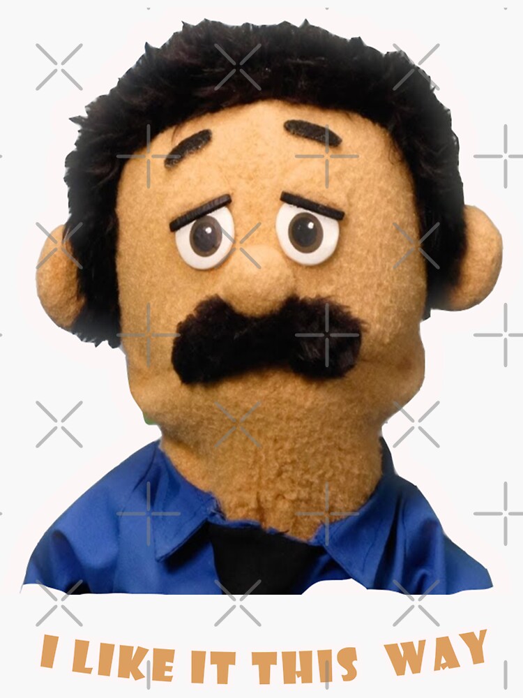 "Awkward Puppets " Sticker by STANFORT | Redbubble