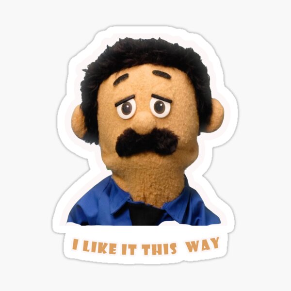 "Awkward Puppets " Sticker by STANFORT | Redbubble