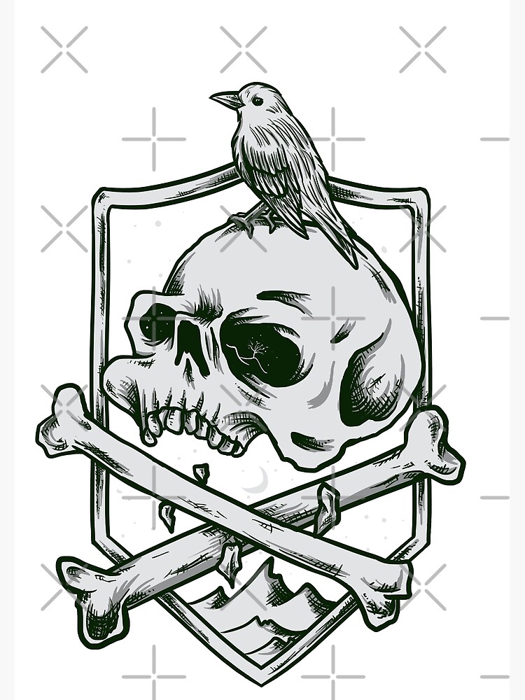 "the bird of death" Poster for Sale by ALAAEDDINE10 | Redbubble