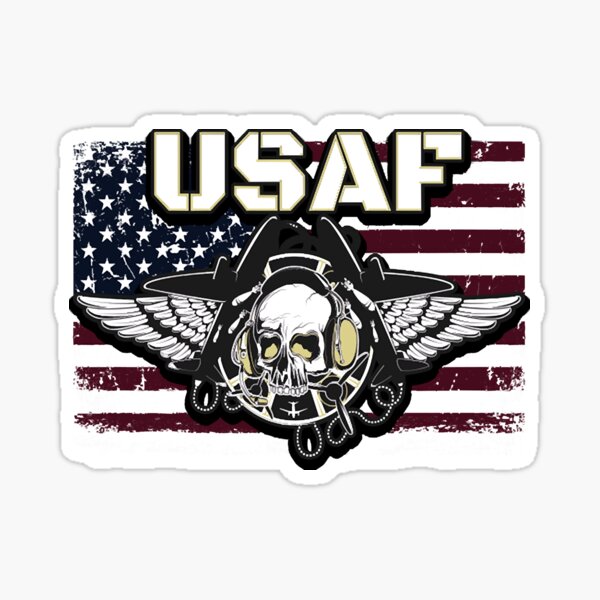 "USAF Soldier Air Force " Sticker by Randall2451191 | Redbubble
