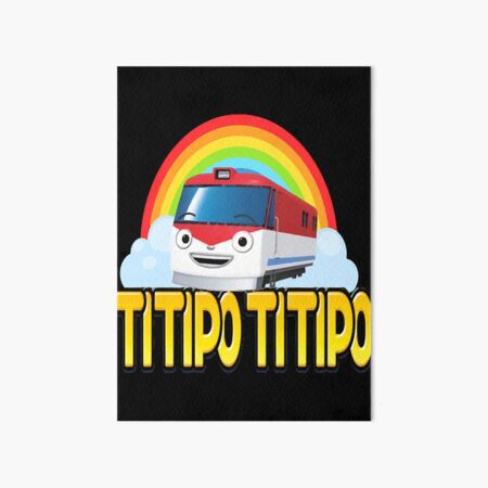 "Titipo Train " Art Board Print for Sale by TinaEll3522424 | Redbubble