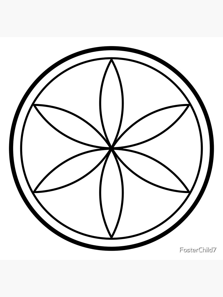 "Daisy Wheel (Variant I)" Art Print for Sale by FosterChild7 | Redbubble