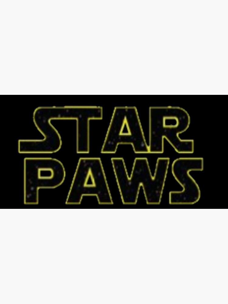 "Star Paws Logo" Art Print for Sale by 1weekinparadise | Redbubble