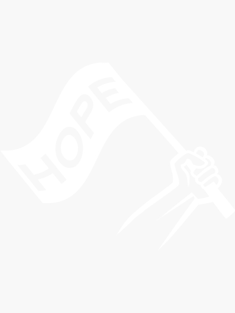 "Flag of Hope " Sticker by AshleyH6485958 | Redbubble
