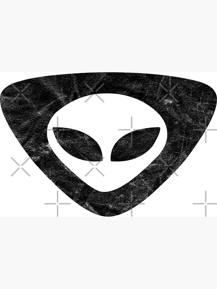 Póster «Símbolo alienígena (diseño angustiado)» de siggyspatsky | Redbubble