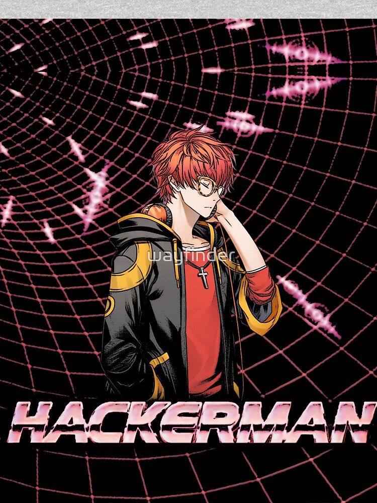 "[#MysticMessenger] (MysMes) HACKERMAN - 707/Seven/Luciel" Pullover ...