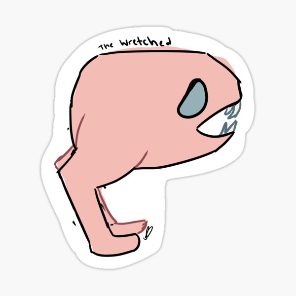 "DnD Monsters: The Wretched" Sticker by ghostmermaid32 | Redbubble