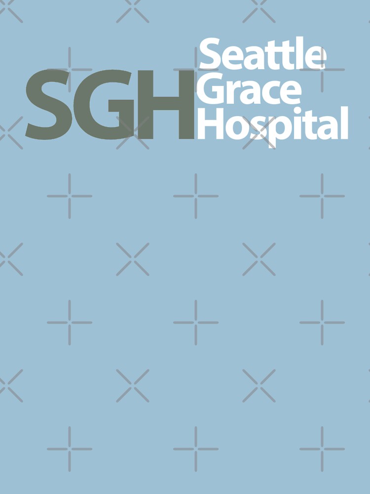 "Seattle Grace Hospital" T-shirt for Sale by fandemonium | Redbubble ...