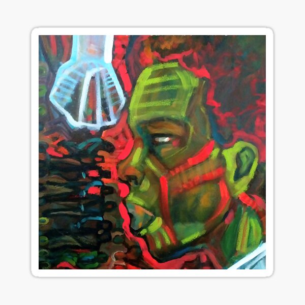 "Fury " Sticker by ToddGar5045741 | Redbubble