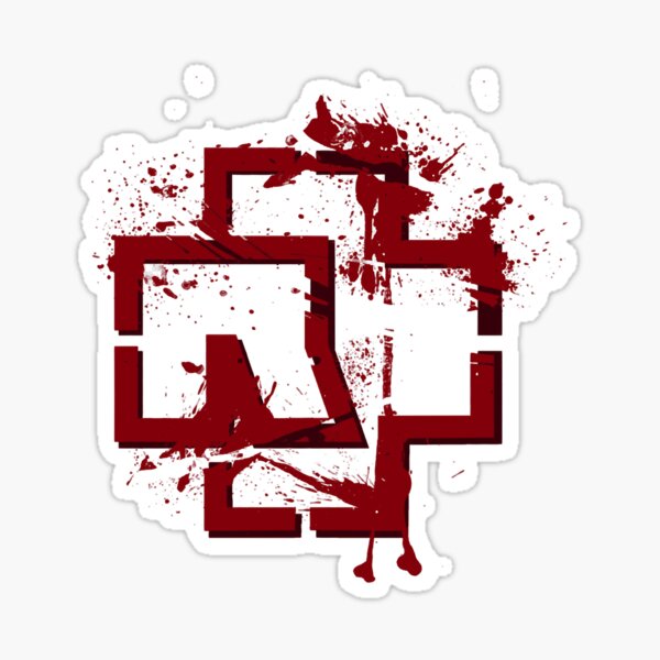 Rammstein Logo Decal Electronics & Accessories Decals & Skins etna.com.pe