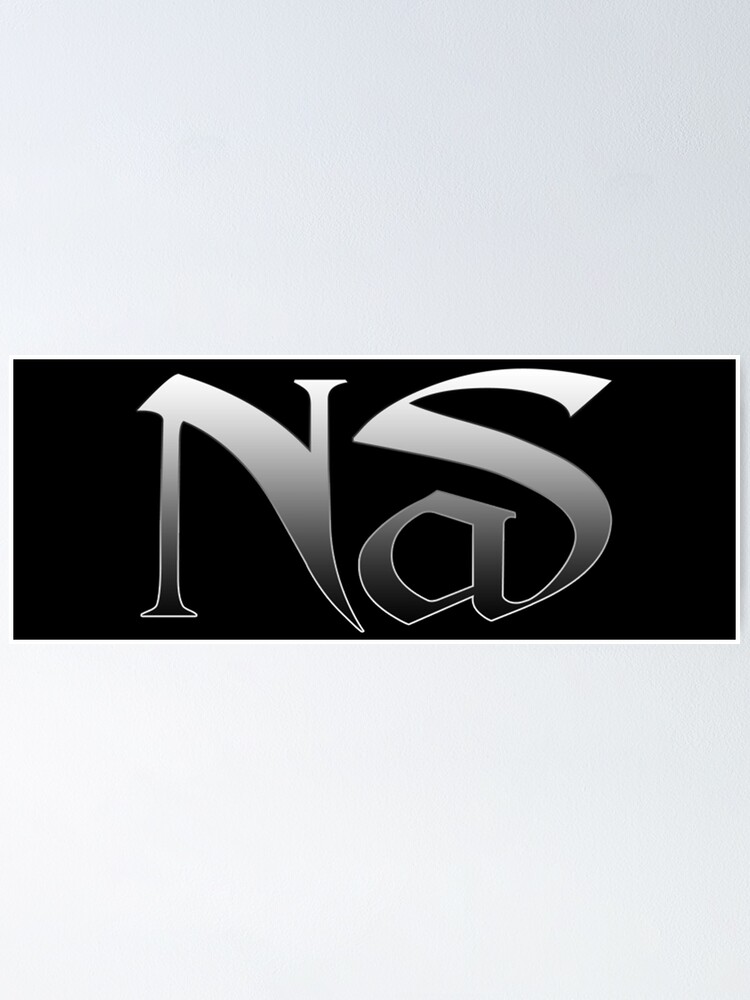"Nas logo" Poster for Sale by BrightFutures | Redbubble