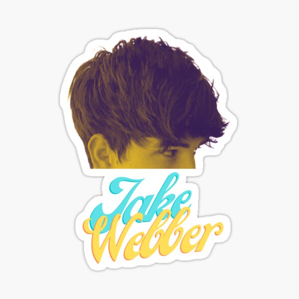 "Jake Webber Merch" Sticker by podwing | Redbubble