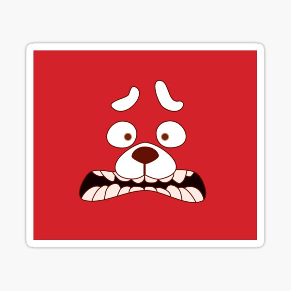 "Turning Red Panda Scared" Sticker for Sale by CherieTree | Redbubble