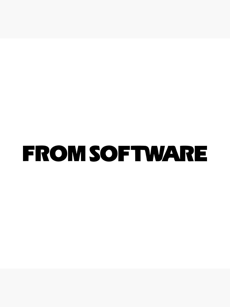 "FromSoftware Inc" Poster for Sale by SukaidGreens | Redbubble