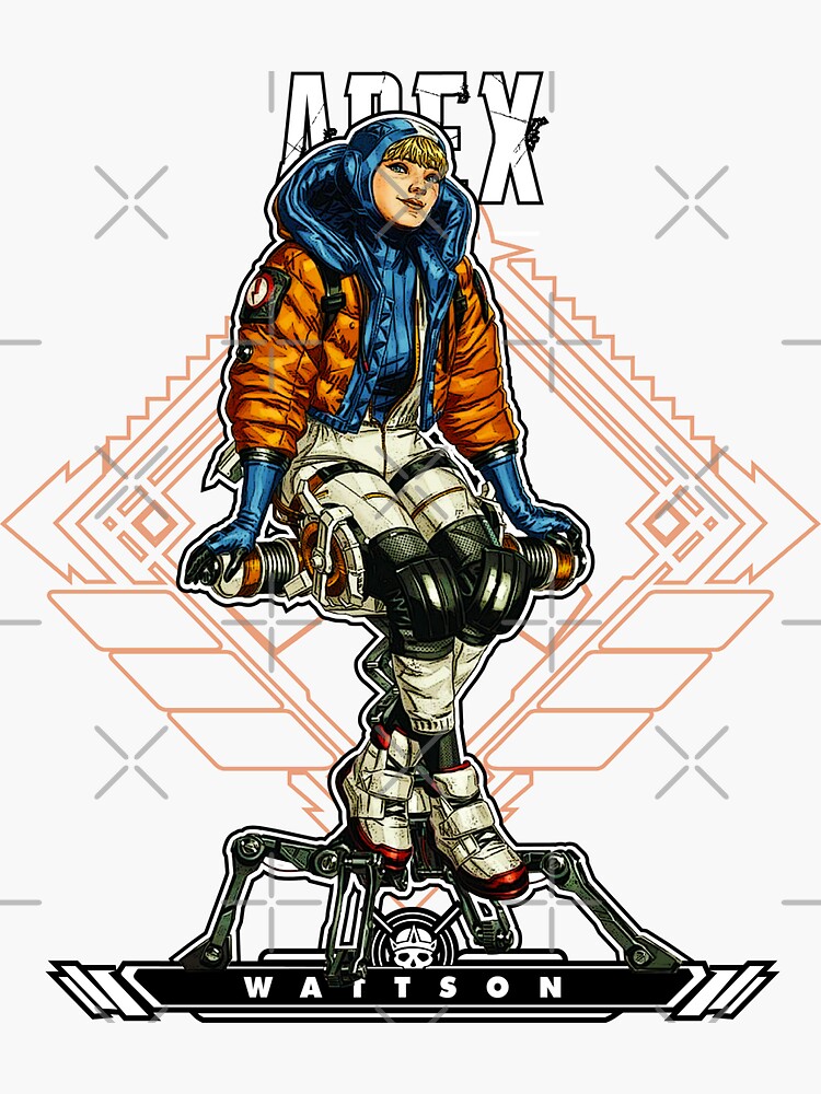 "Apex Legends Wattson" Sticker by ElyVan | Redbubble