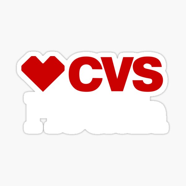 "CVS HEALTH - LOGO" Sticker by BrucWhit710 | Redbubble