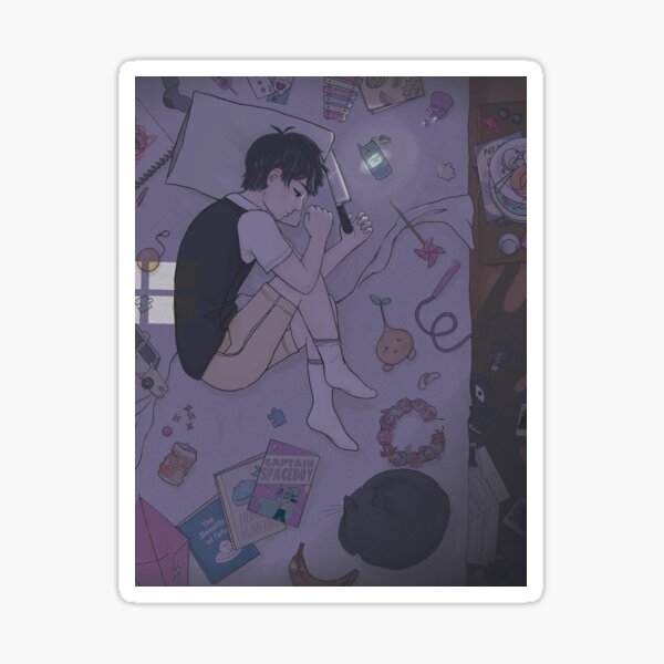 "Omori Sunny Room" Sticker for Sale by violetpaint | Redbubble