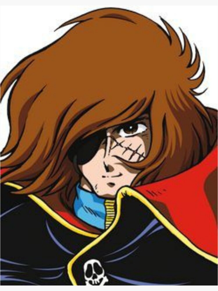 "Le capitaine Albator classique" Sticker for Sale by LifeShinesStore ...