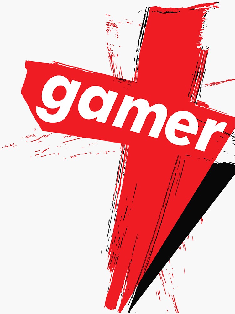 "Gamer Words Gamer Use Essential " Sticker by RAMONCORT6 | Redbubble