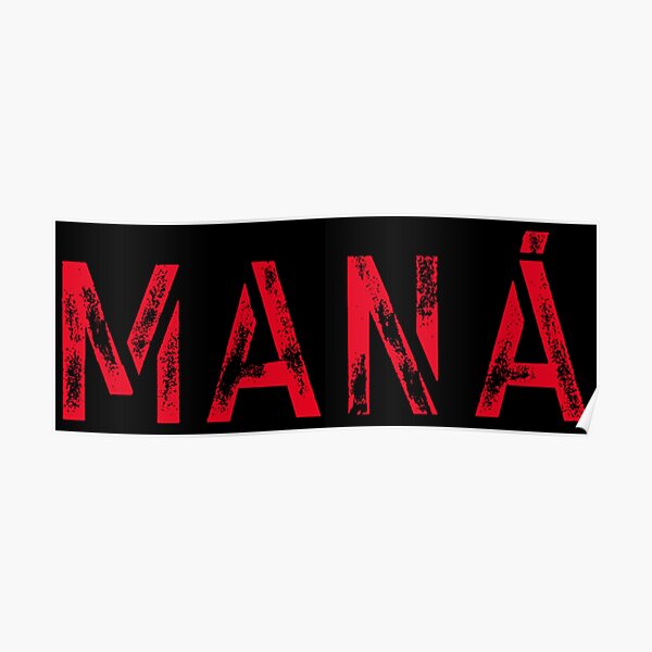 "Mana logo" Poster for Sale by JohnThurman | Redbubble
