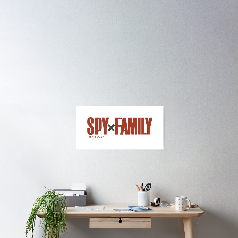 "Spy X Family Color Logo | Anime & Manga" Poster by PopUpShirt | Redbubble