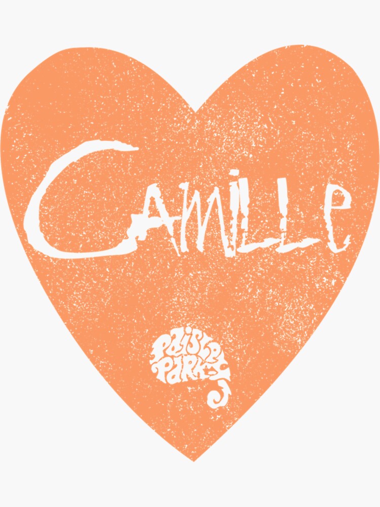 "Camille [Worn Look] Essential T-Shirt" Sticker by SonjaHaferma | Redbubble