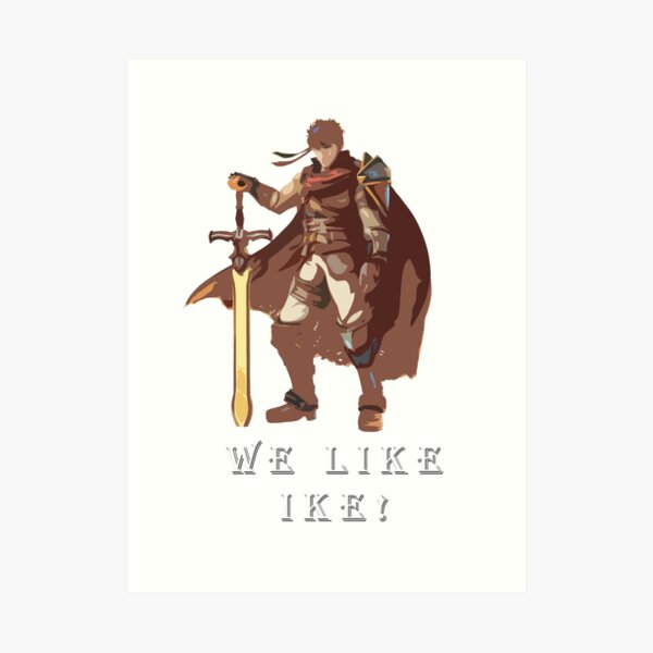 "WE LIKE IKE!" Art Print by TarjaziDesigns | Redbubble