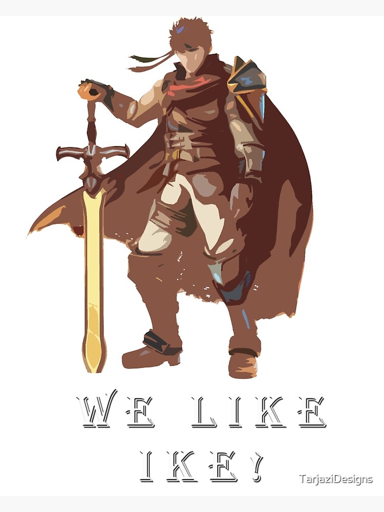 "WE LIKE IKE!" Art Print by TarjaziDesigns | Redbubble