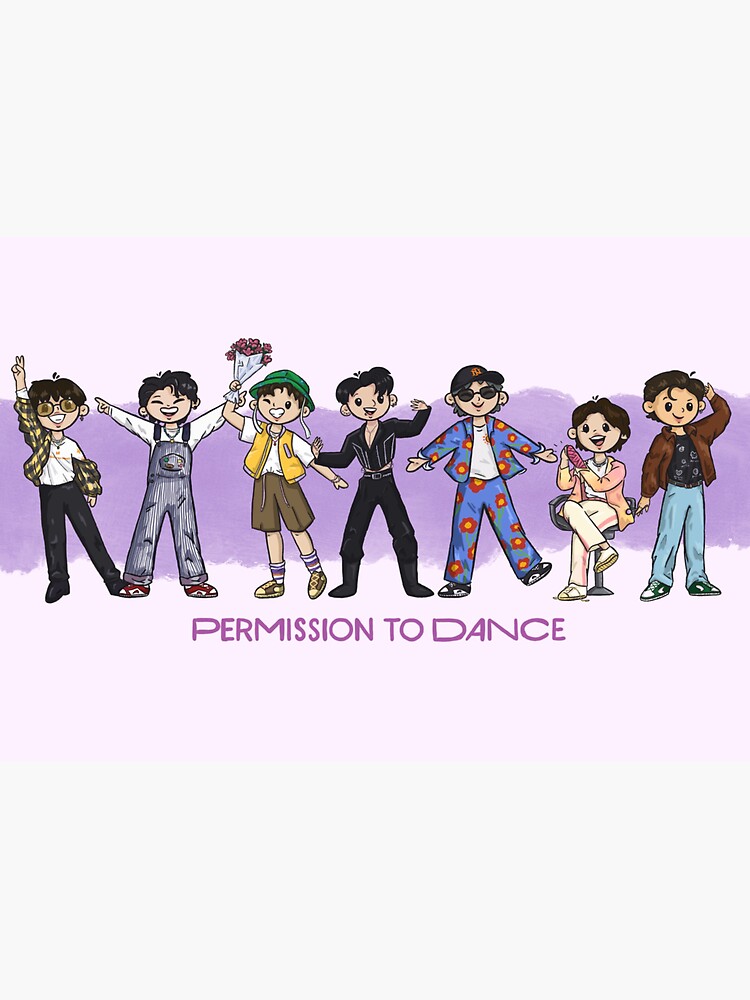 "PTD bts" Sticker by Emmakat17 | Redbubble