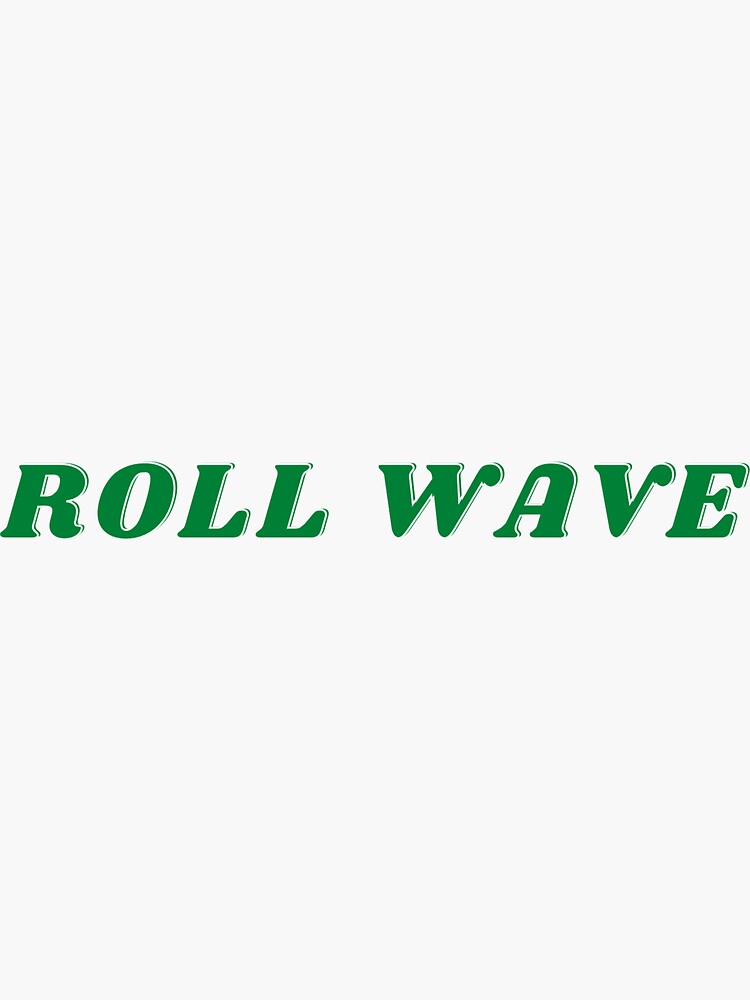 "Tulane University (Roll Wave)" Sticker by CollegeVibe | Redbubble