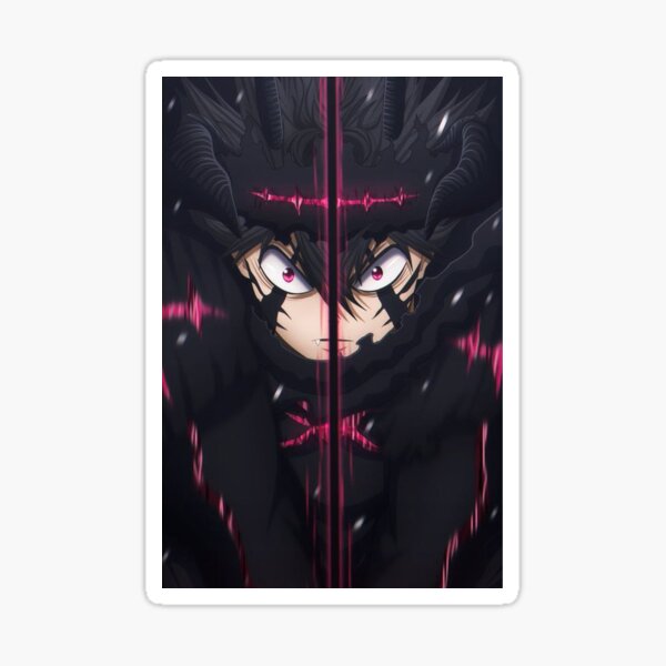 "Black Clover Asta" Sticker by The-Flash01 | Redbubble