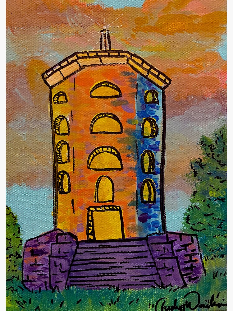 "Enger Tower" Sticker by AudreyWasiloski | Redbubble