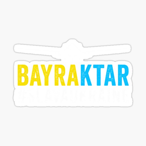 "bayraktar tb2 ukraine" Sticker by Violetpouadams | Redbubble