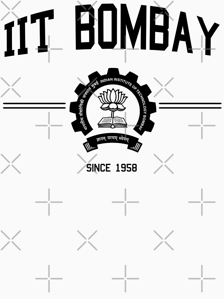 "IIT Bombay Mumbai Alumini Alma Mater Indian Bollywood" T-shirt for ...