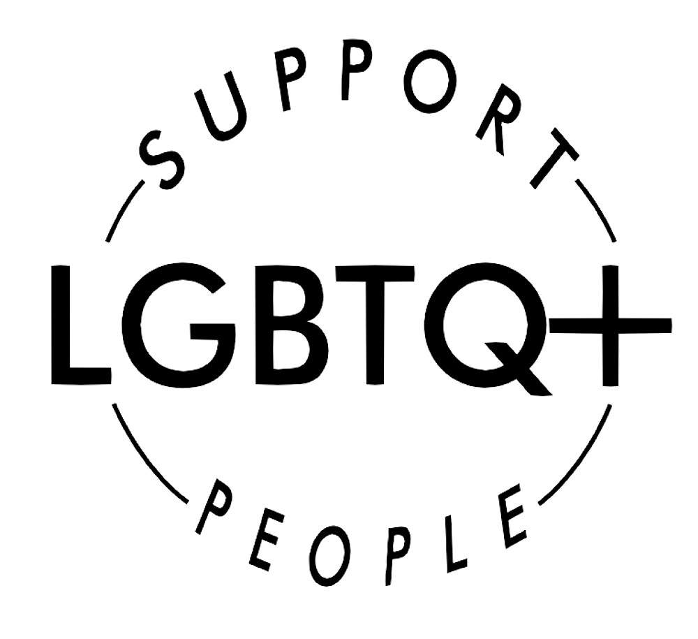 "Support LGBTQ+ people" by iceape | Redbubble