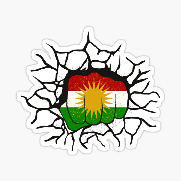 "Free Kurdistan" Sticker by KurdishShops | Redbubble
