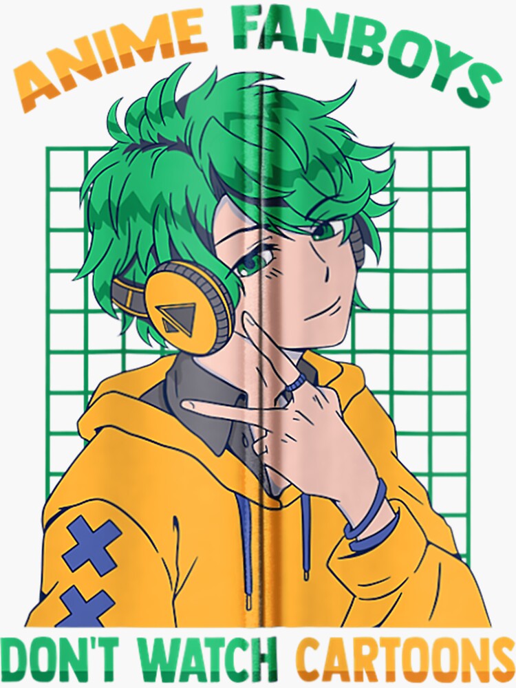 "Anime Fanboys Don't Watch Cartoons - Kawaii Otaku Manga Zip Hoodie ...