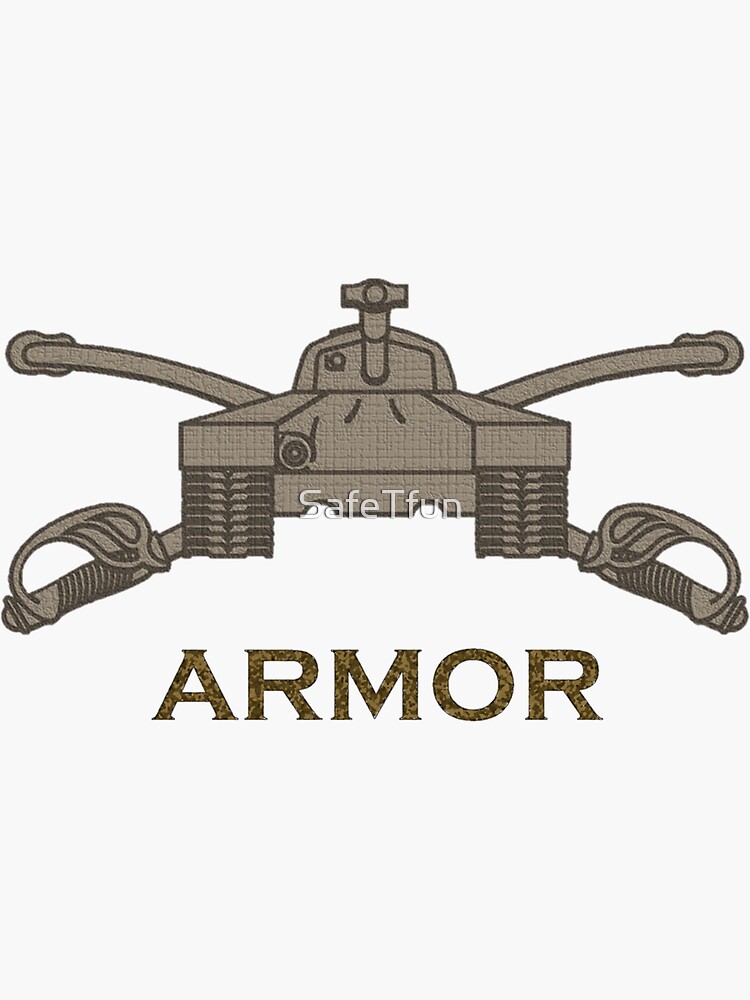 "Army - Armor" Sticker for Sale by SafeTfun | Redbubble