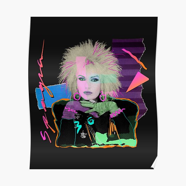 "IVANA 80S STYLE COLORS PURPLE BACKGROUND by DISCODISCOMX" Poster for ...