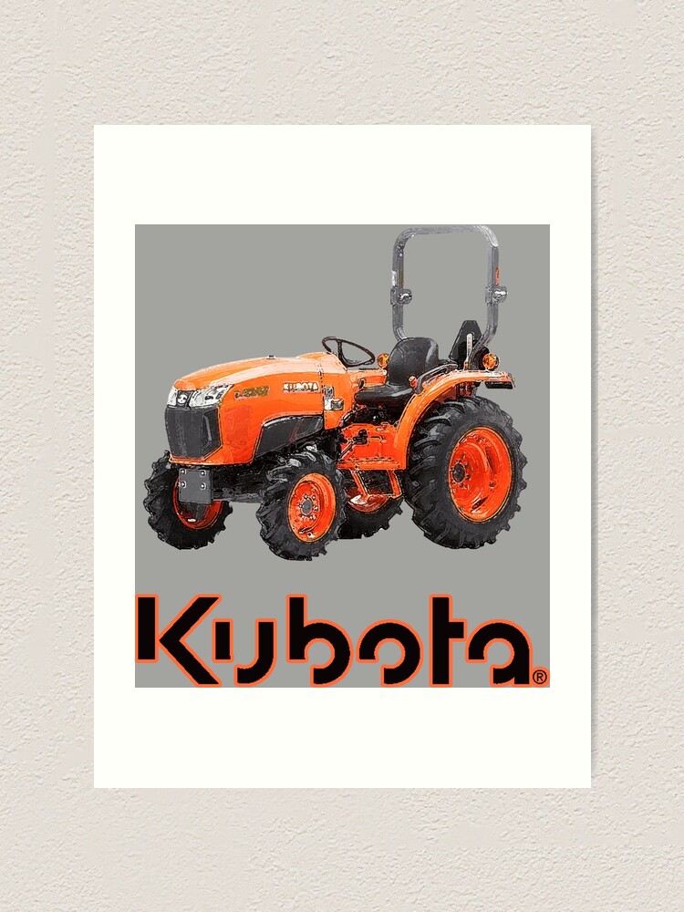 "Kubota Truck Tractor Kubota" Art Print for Sale by josekenel | Redbubble