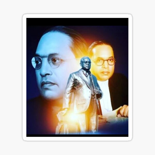 "babasaheb ambedkar " Sticker by KaeKason | Redbubble