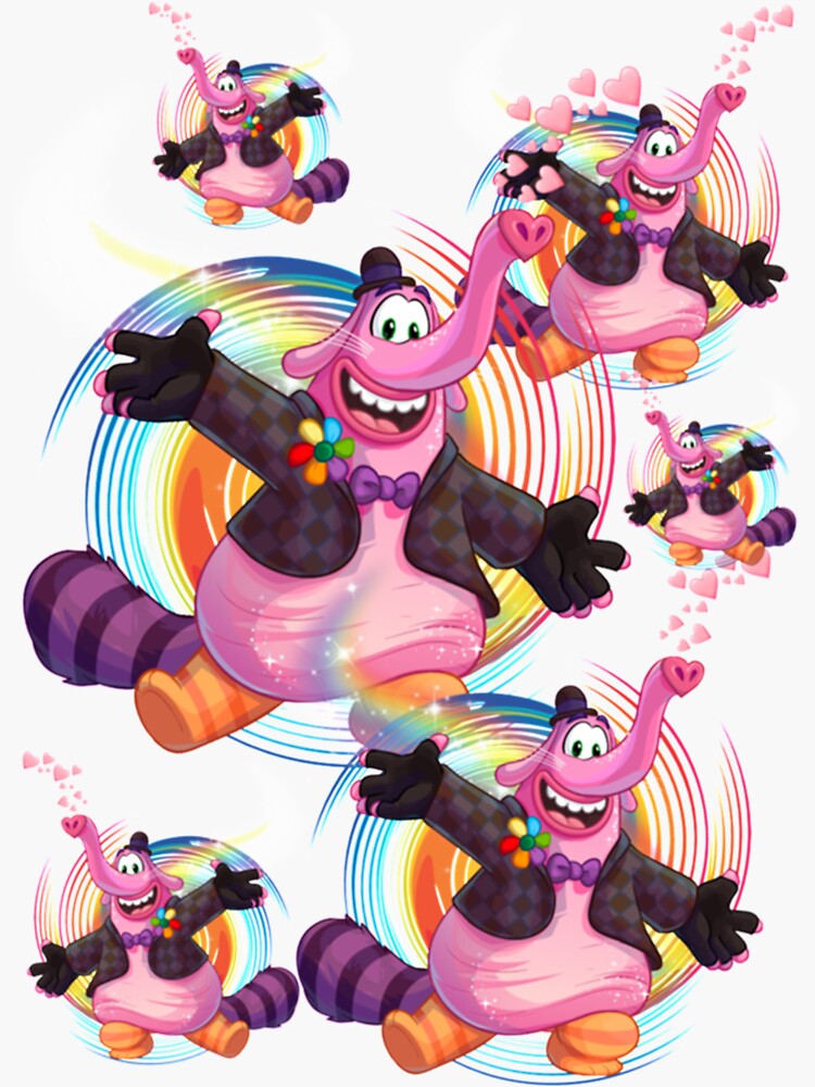 "Bing Bong" Sticker by Franciscaickens | Redbubble