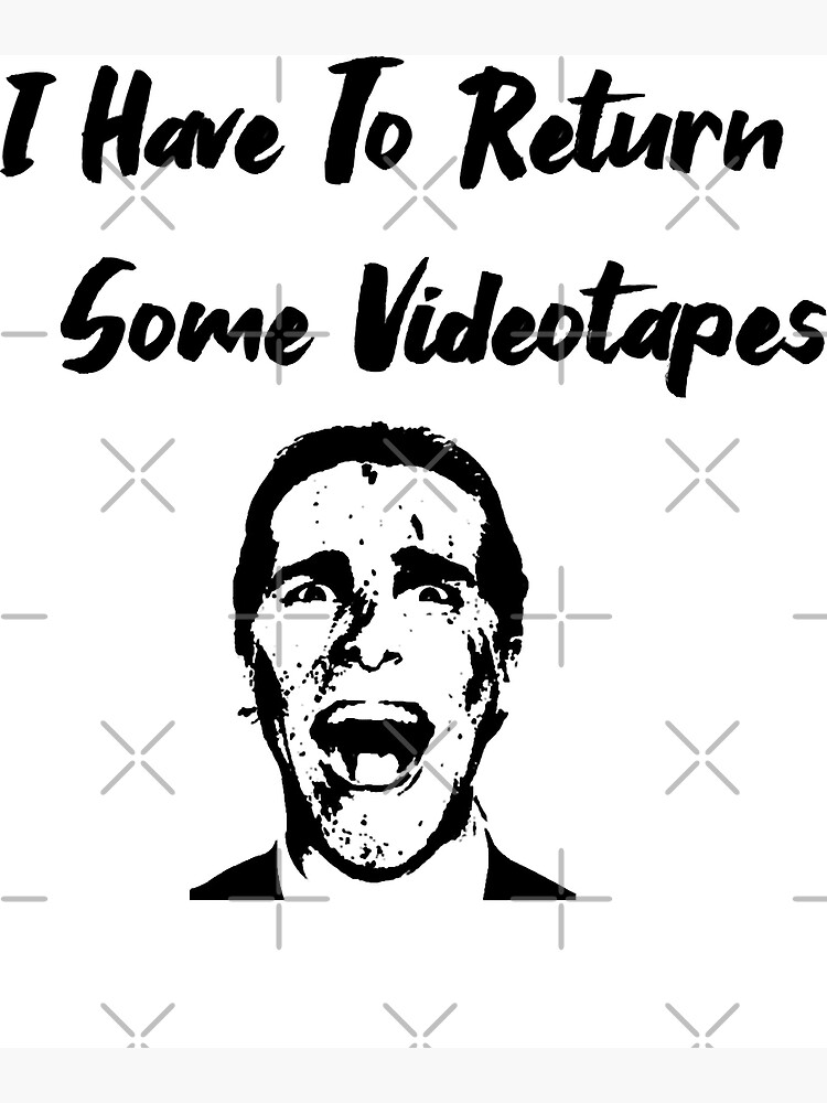 "Attraction Murder Fanatic Horror Satire American Psyco Gift Movie Fans ...