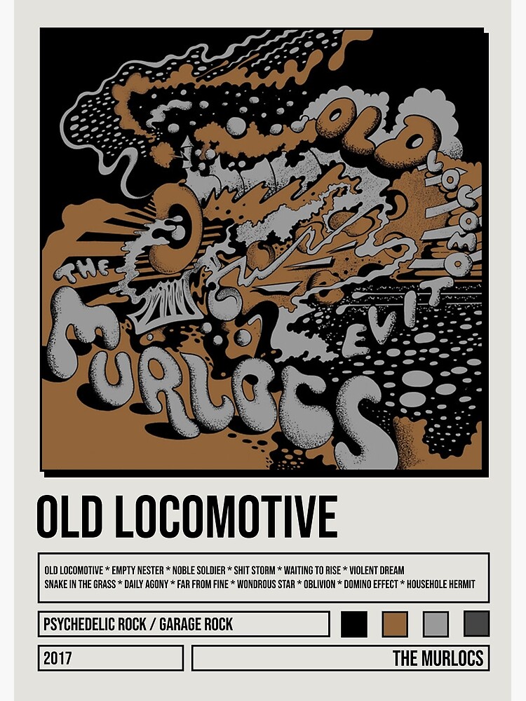 "The Murlocs Old Locomotive album poster" Art Print for Sale by ...