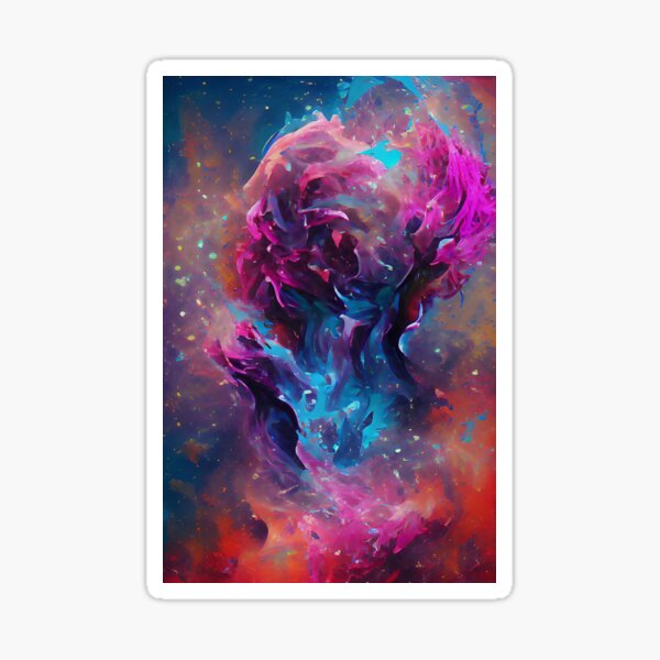 "Nebula #1" Sticker by AlexTe32 | Redbubble