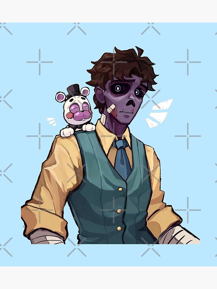 Poster « Fanart drôle de Michael Afton Sticker », par doriliti | Redbubble