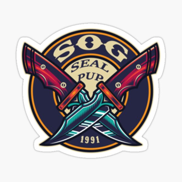 "Sog Seal Pup" Sticker by CoiVungFDS | Redbubble