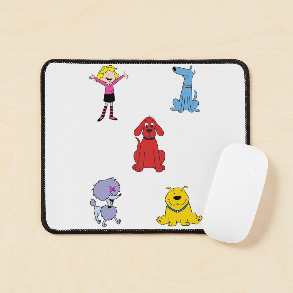 "Clifford the big red dog " Poster for Sale by ZakerskiStudio | Redbubble