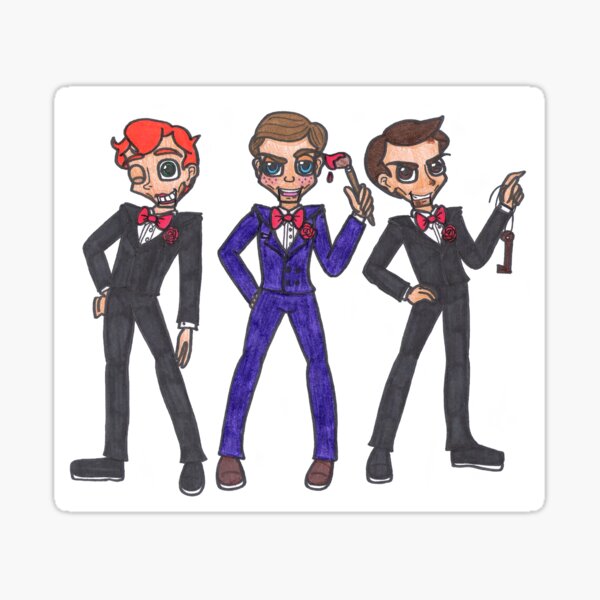 "Which Slappy Do you Prefer?" Sticker by SSL13 | Redbubble