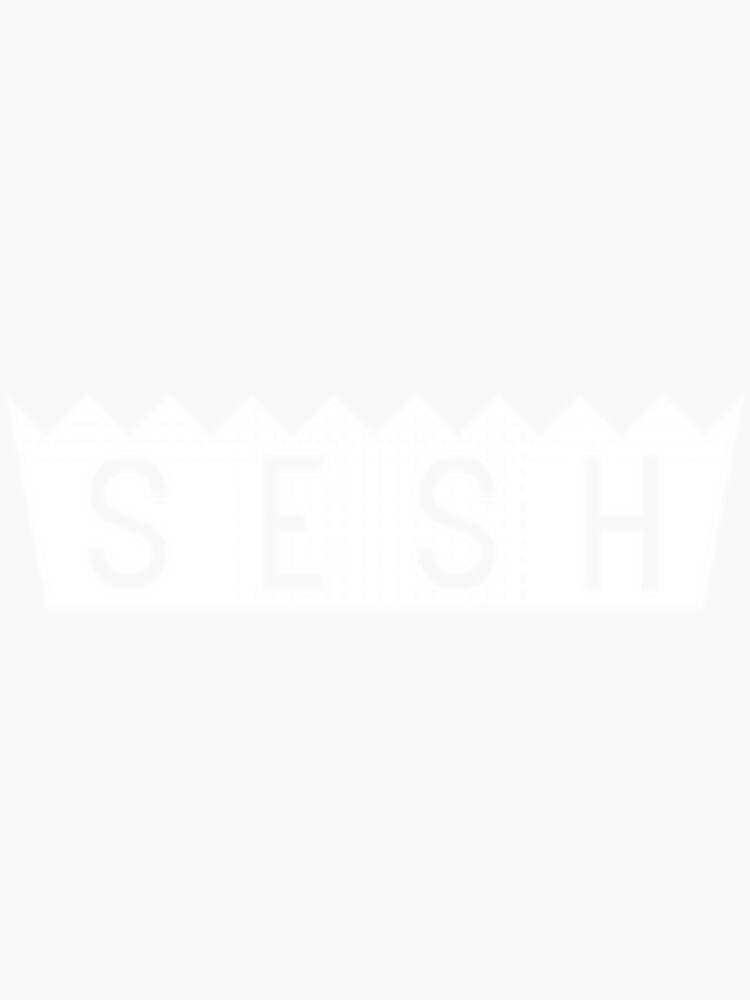 "Teamsesh bones crown logo classic t shirt" Sticker for Sale by ...